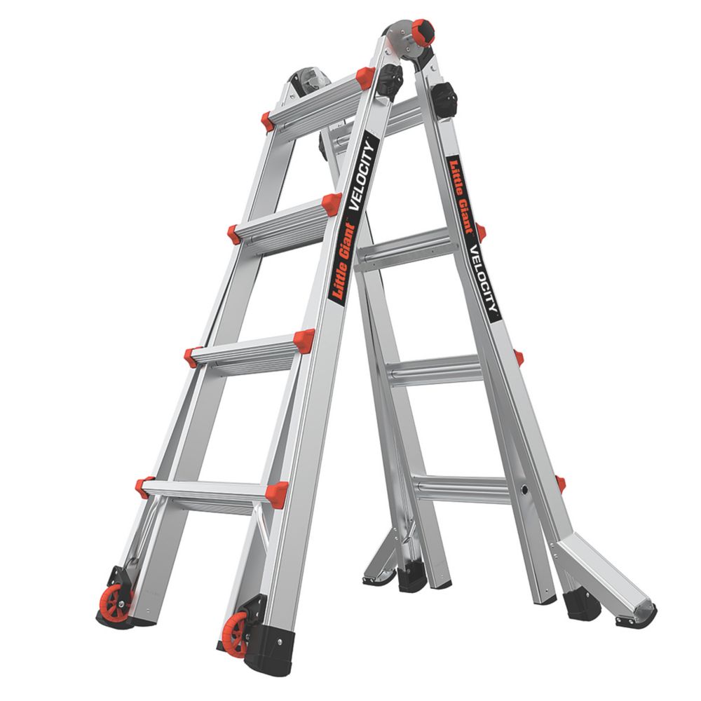 Little Giant Velocity Series 2.0 Aluminium 4.5m Combination Ladder ...