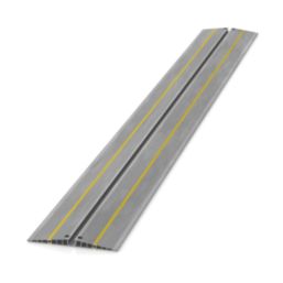D-Line Ultra Cable Cover 2m Grey - Screwfix