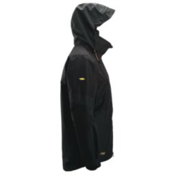 Snickers 1304 Waterproof Shell Jacket Black X Large 46" Chest - Screwfix