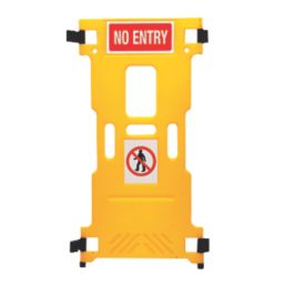 Addgards Supergard Single Add-on Barrier Yellow 550mm - Screwfix
