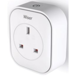 Drayton Wiser 10A Smart Plug White - Screwfix