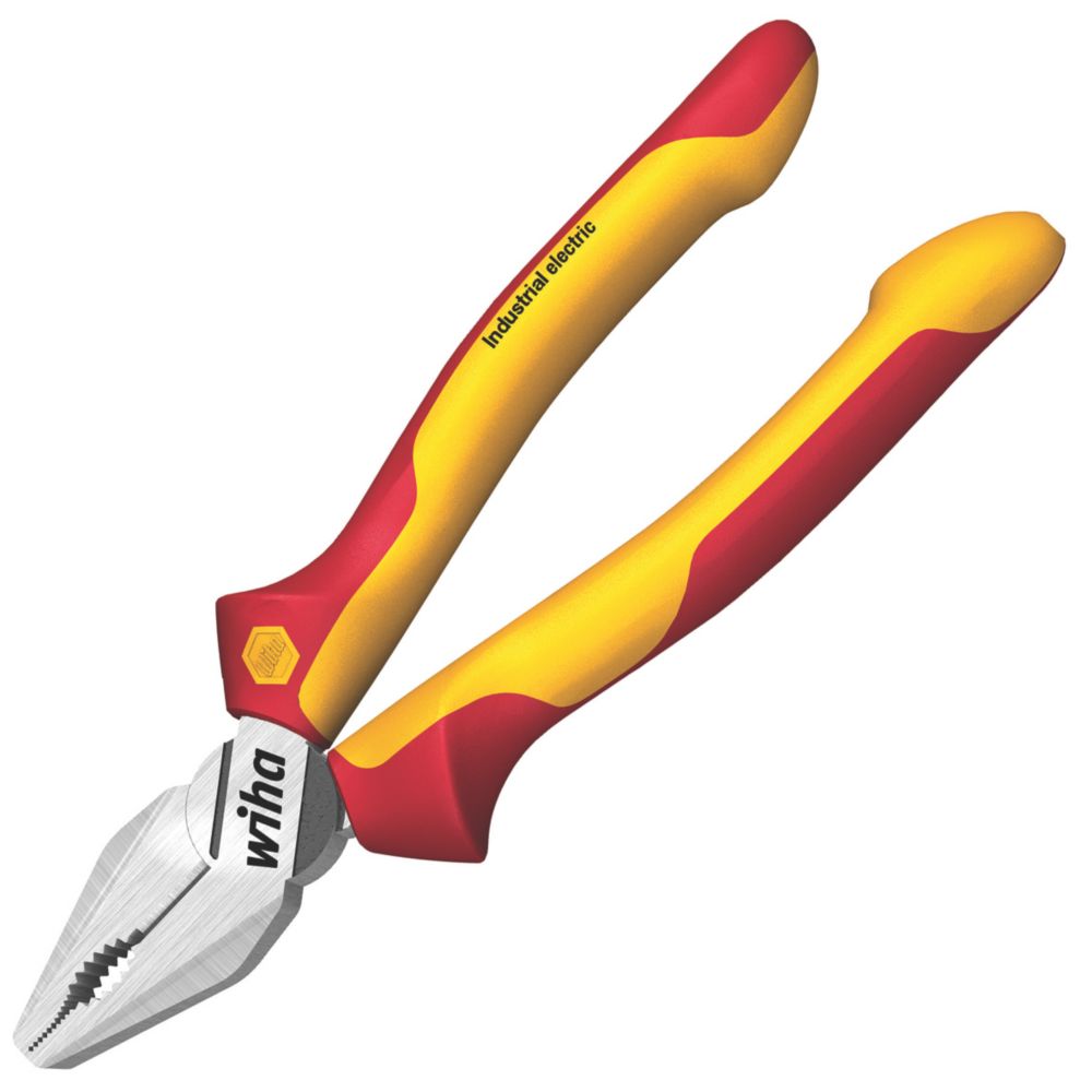 Wiha VDE Combination Pliers 7" (180mm) - Screwfix