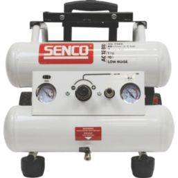 Senco AC12810 10Ltr Brushless Electric Low Noise Compressor 230V - Screwfix
