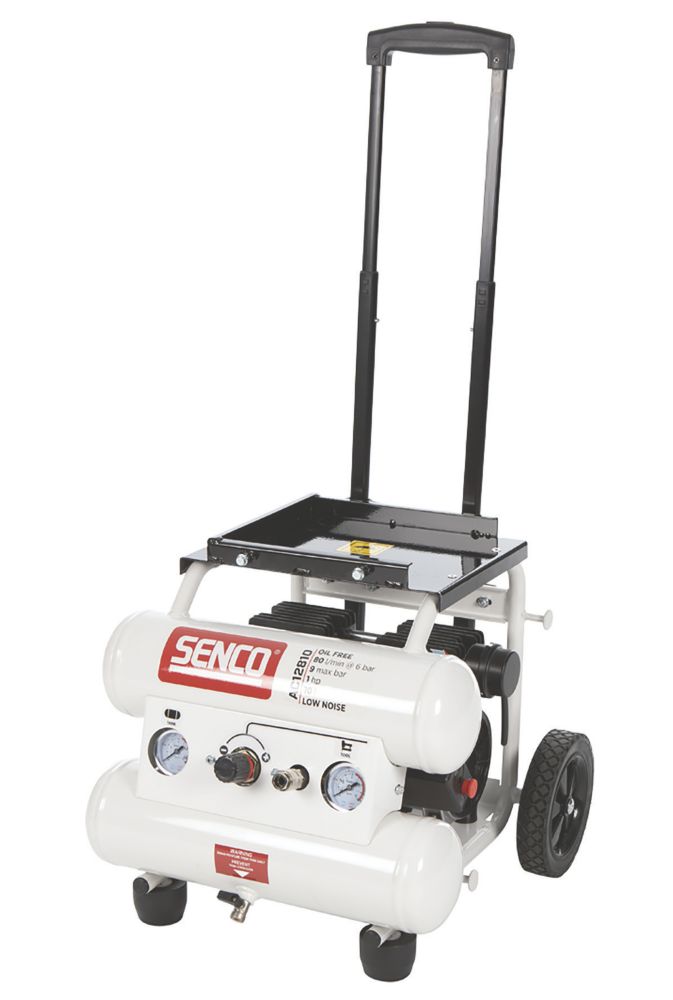 Senco AC12810 10Ltr Brushless Electric Low Noise Compressor 230V | Air ...