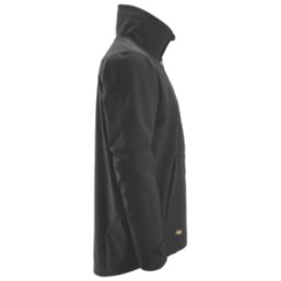 Snickers 1205 Soft Shell Jacket Black Large 43" Chest - Screwfix