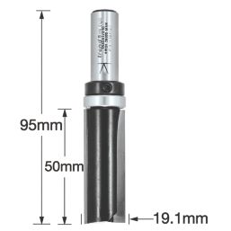 Trend TR30X1/2TC 1/2" Shank Double-Flute Straight Guided Profiler ...