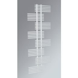 Ximax 1762mm x 650mm 2368BTU White Vertical Designer Radiator - Screwfix