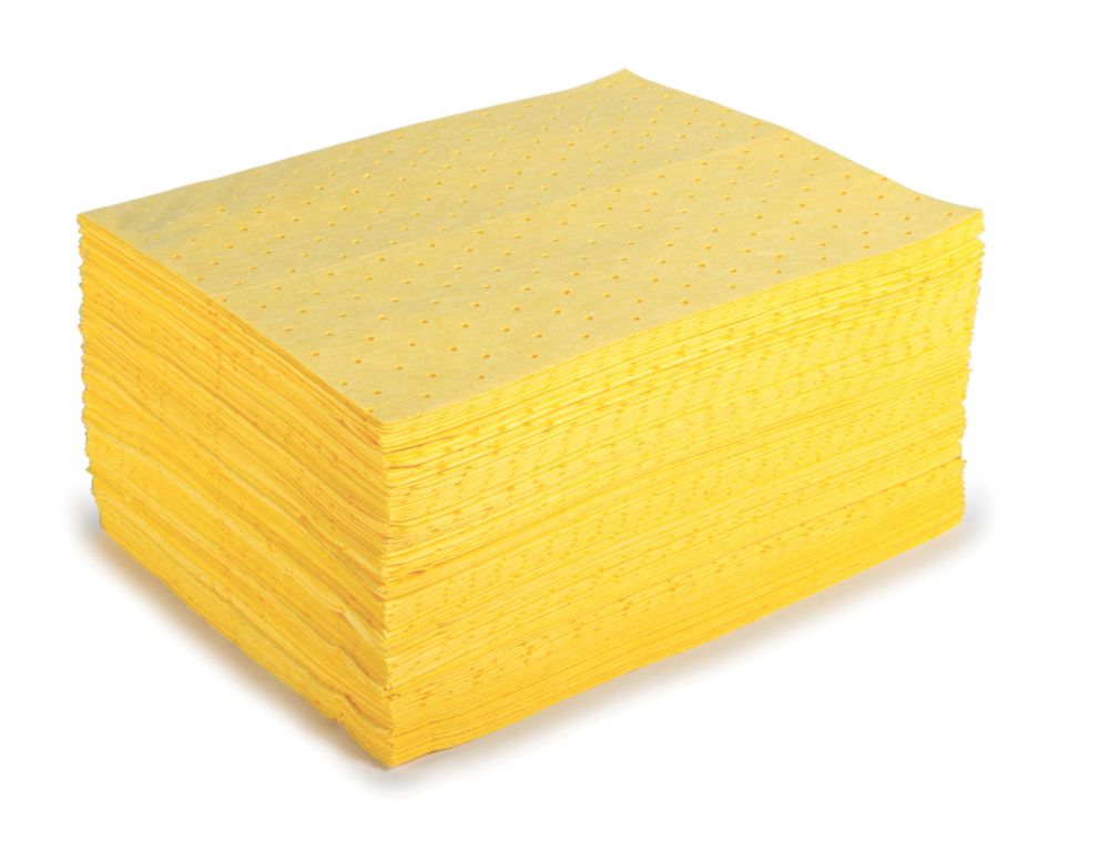 Lubetech Chemical Pads 500mm x 400mm 100 Pack - Screwfix