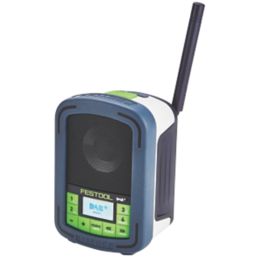 Festool 202112 230V or 10.8/18V DAB+ / FM Bluetooth Site Radio - Screwfix