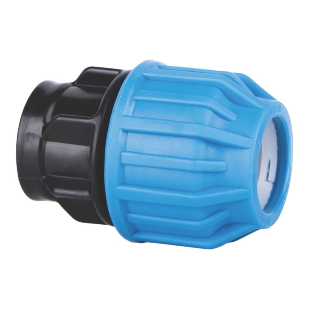 Flomasta MDPE Female Adaptor 25mm x 3/4" - Screwfix