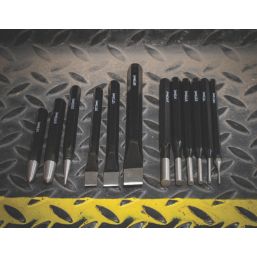 Roughneck Parallel Pin Punch Set 12 Pieces - Screwfix