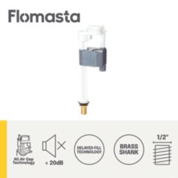 Flomasta Air Gap Bottom-Entry Fill Valve 1/2" - Screwfix