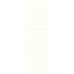 Multipanel Hydrolock Bathroom Waterproof Wall Panel Metro Tile Matt ...