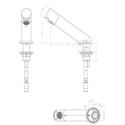 Aquarius Touch-Free 32° Battery Powered Tap Standard Stainless Steel ...