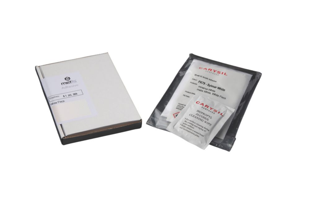 Metis Adhesive Sachet White Fleck - Screwfix