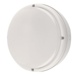 Philips Ledinaire Indoor & Outdoor Maintained Emergency Round LED Bulkhead White 11W 1100lm ...