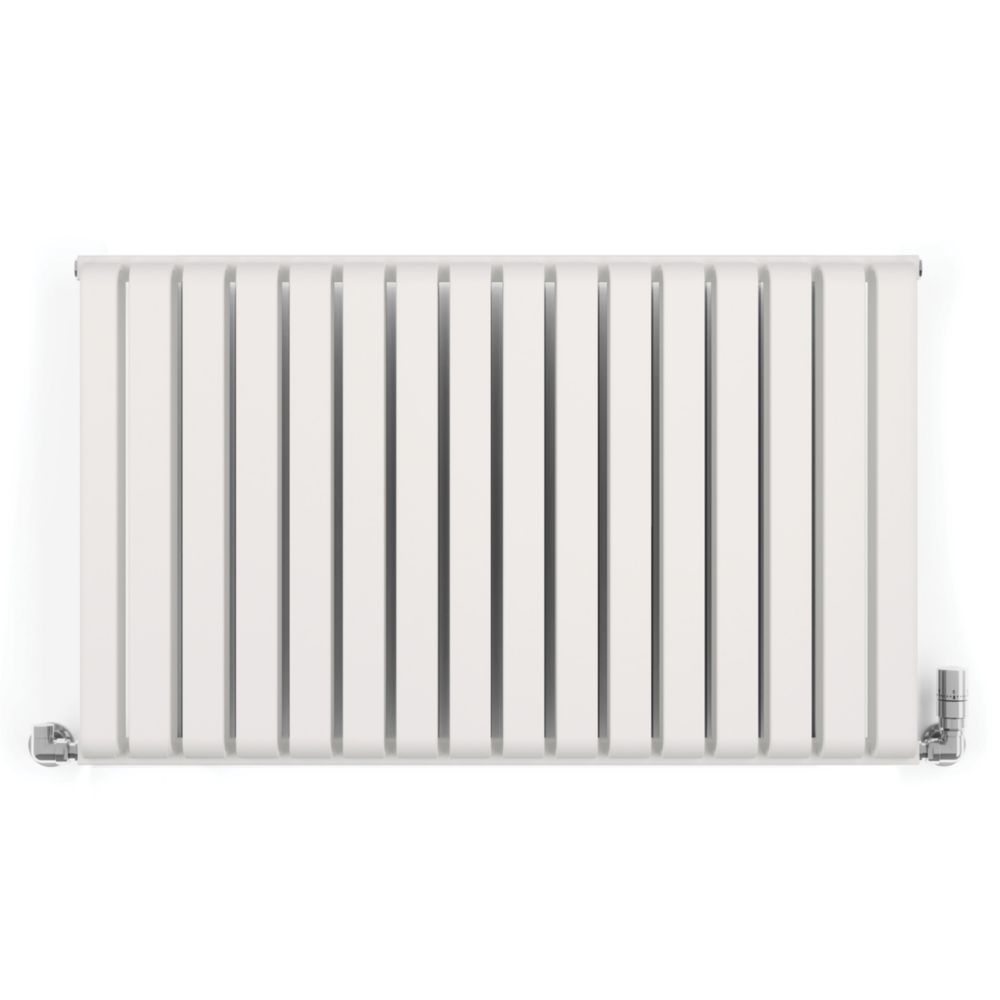 Terma Warp Room 630mm x 1045mm 3945BTU Matt White Horizontal Designer ...