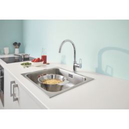Grohe Start Loop Kitchen Mixer Tap Chrome - Screwfix