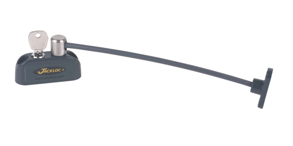Jackloc The Pro 5 Window Restrictor Anthracite Grey 200mm - Screwfix