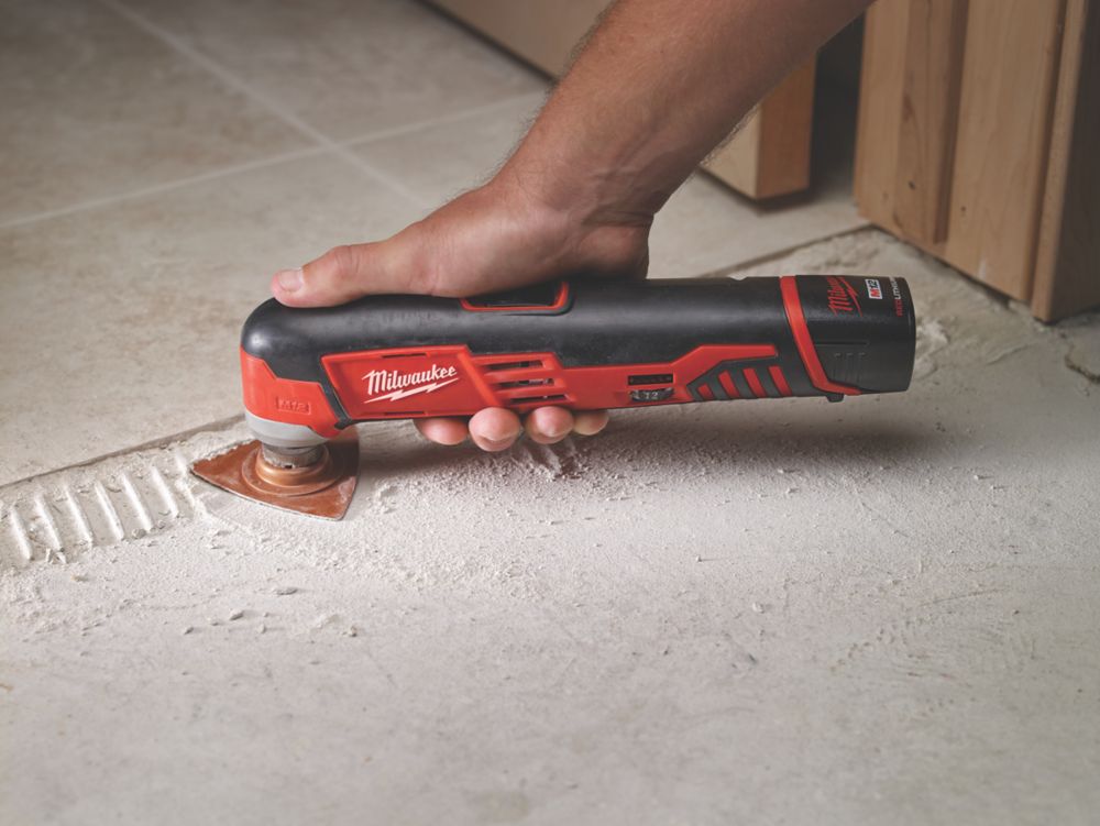 Milwaukee C12MT 12V Li Ion RedLithium Cordless Multi Tool Bare