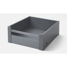 Essentials Soto Internal Deep Drawer Front Matt Grey 400mm - Screwfix