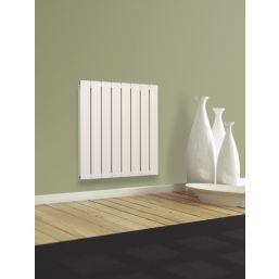 Blaze 600mm x 555mm 1953BTU White Vertical Designer Radiator - Screwfix