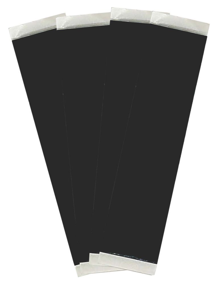 Pearl Consumables Number Plate Tape Pads 75mm x 25mm 4 Pack - Screwfix