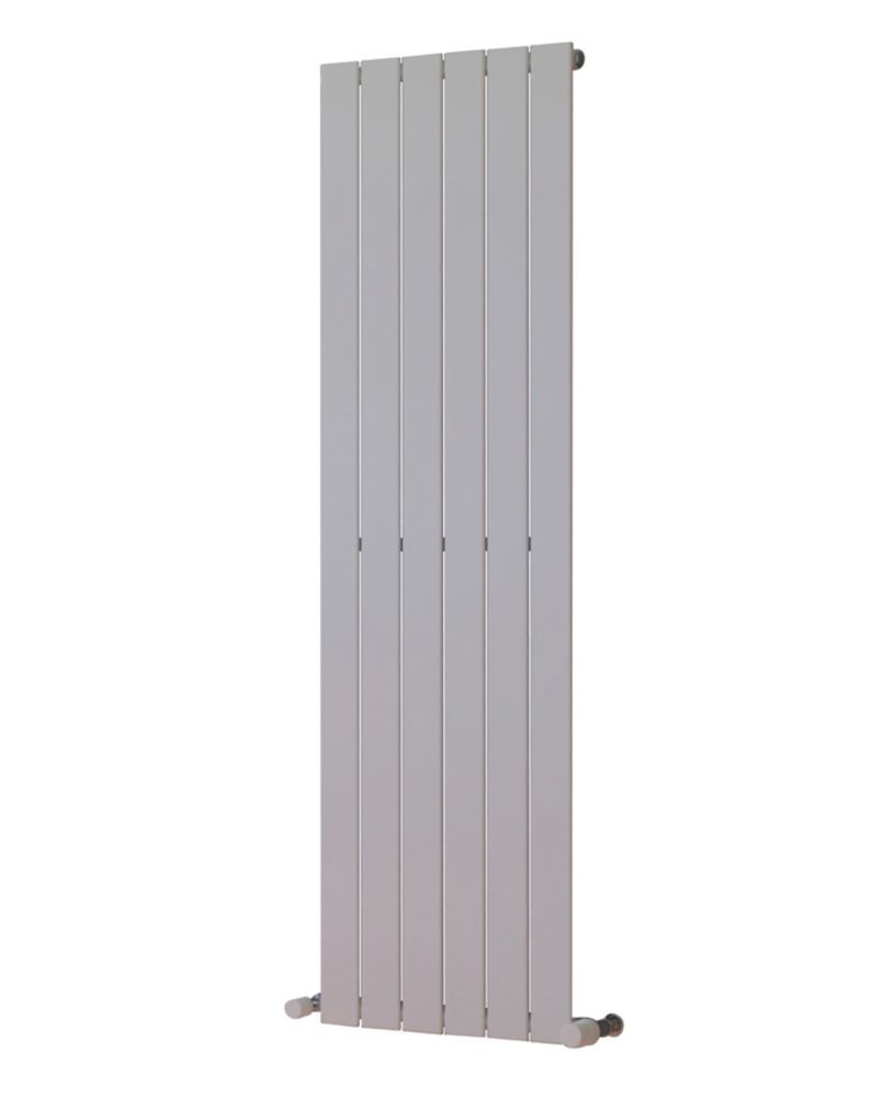 Ximax 1500mm x 445mm 2461BTU White Vertical Designer Radiator - Screwfix
