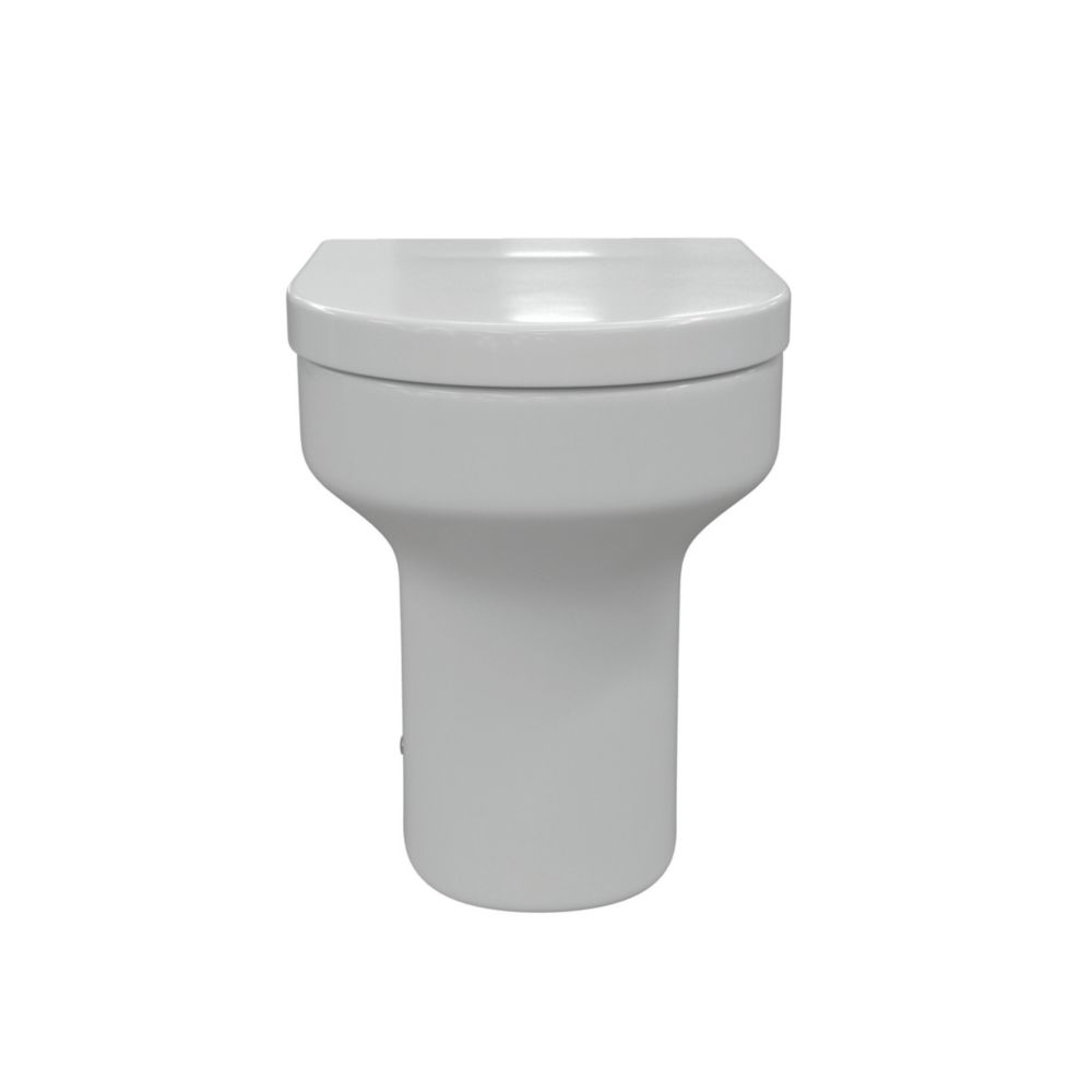 Walker Soft-Close Rimless Back-to-Wall Toilet - Screwfix