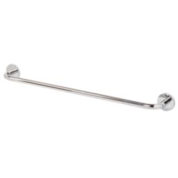 Swirl Cirque Bathroom Towel Rail Chrome-Plated 670mm x 80mm x 60mm ...