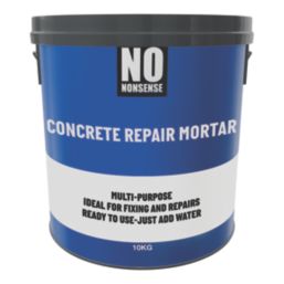 No Nonsense Concrete Repair Mortar Grey 10kg - Screwfix