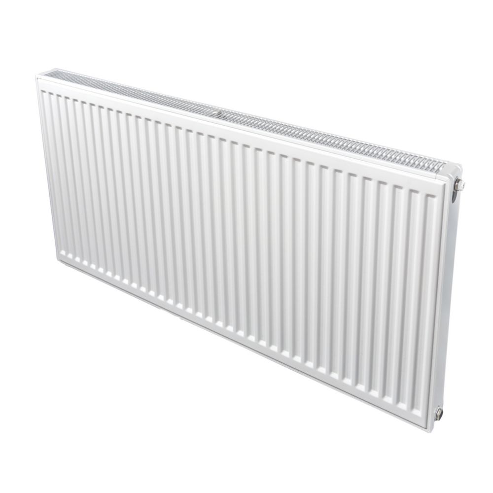 Stelrad 600mm x 1200mm 5152BTU White Type 21 Convector Radiator - Screwfix