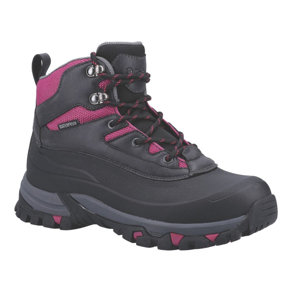 Cotswold Calmsden Size 8 Womens Grey Waterproof Non Safety Work Boots ...