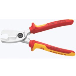 Knipex VDE Cable Shears 8" (200mm) - Screwfix