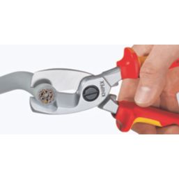 Knipex VDE Cable Shears 8" (200mm) - Screwfix