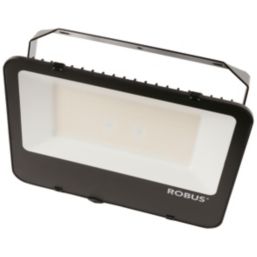 Robus Selest Indoor & Outdoor LED CCT Selectable Floodlight Black 50W ...