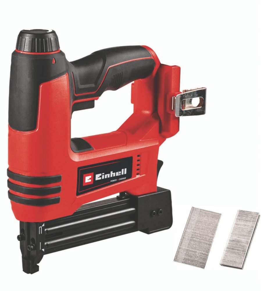 Einhell TE-CN 18 Li-Solo 0.5mm 18V Li-Ion Power X-Change Second Fix Cordless Nail Gun - Bare ...