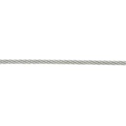 Diall Wire Rope Silver 5mm x 10m - Screwfix