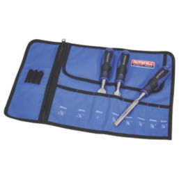 Faithfull 8 Pocket Chisel Storage Roll 12.6" - Screwfix