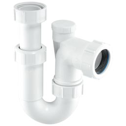 McAlpine P-Trap White 32mm - Screwfix