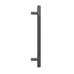 Elite Knobs & Handles Kensington Knurled T Bar Handle Matt Black 213mm ...