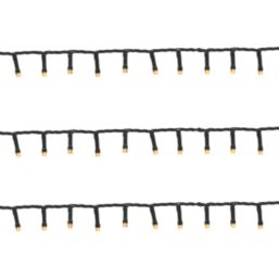 1000 LED Indoor & Outdoor Warm White String Christmas Lights - Screwfix