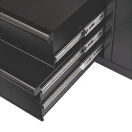 Bunker 13-Drawer Modular Roller Cabinet & Tool Chest - Screwfix