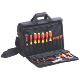 Wiha VDE Technicians Tool Set with Bag 30 Pieces - Screwfix