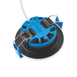 Saxby ShieldSlim Fixed Fire Rated LED Recessed Downlight Matt White 7W ...