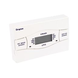 Drayton LP112 2-Channel Digital Programmer - Screwfix