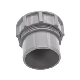 FloPlast ABS Access Plugs Grey 40mm 5 Pack - Screwfix