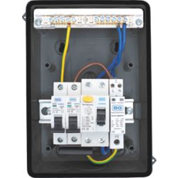 British General Sync EV IP65 Weatherproof Outdoor 5-Module 5-Way ...