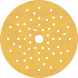Bosch Expert C470 400 Grit 54 Hole Punched Wood Sanding Discs 150mm 50 Pack Screwfix
