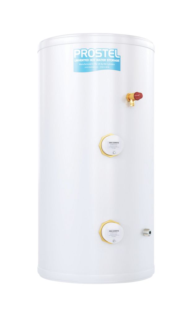 RM Cylinders Prostel Direct Unvented Cylinder 300Ltr - Screwfix